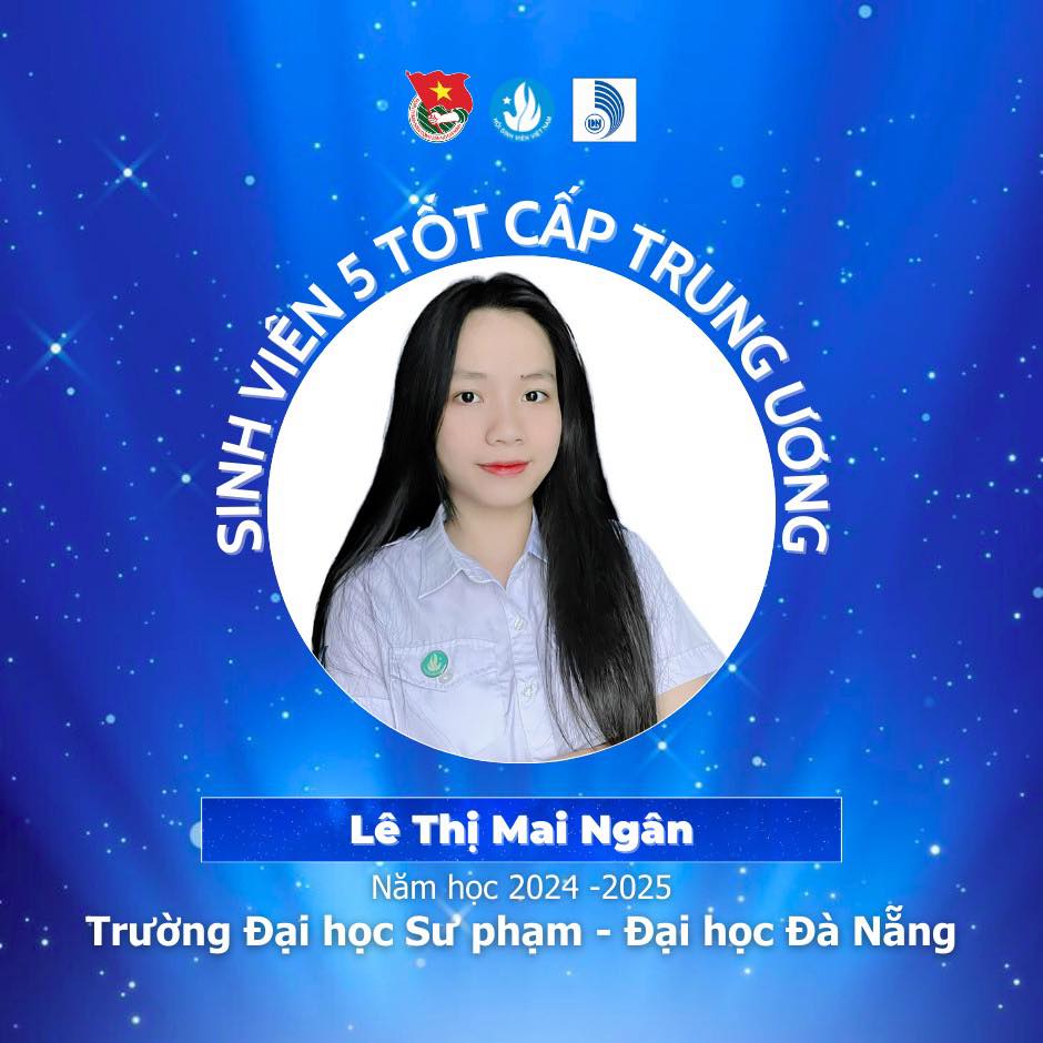 Sinh viên UED đạt danh hiệu “Sinh viên 5 tốt” cấp Trung ương năm học ...